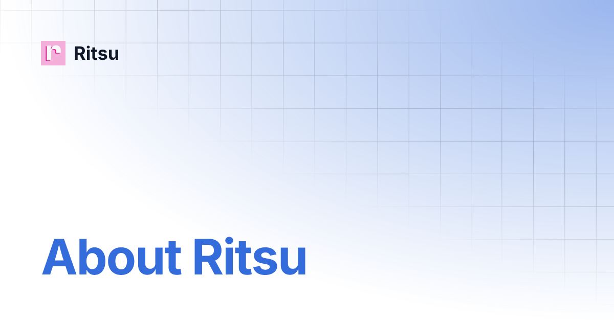 About Ritsu | Ritsu